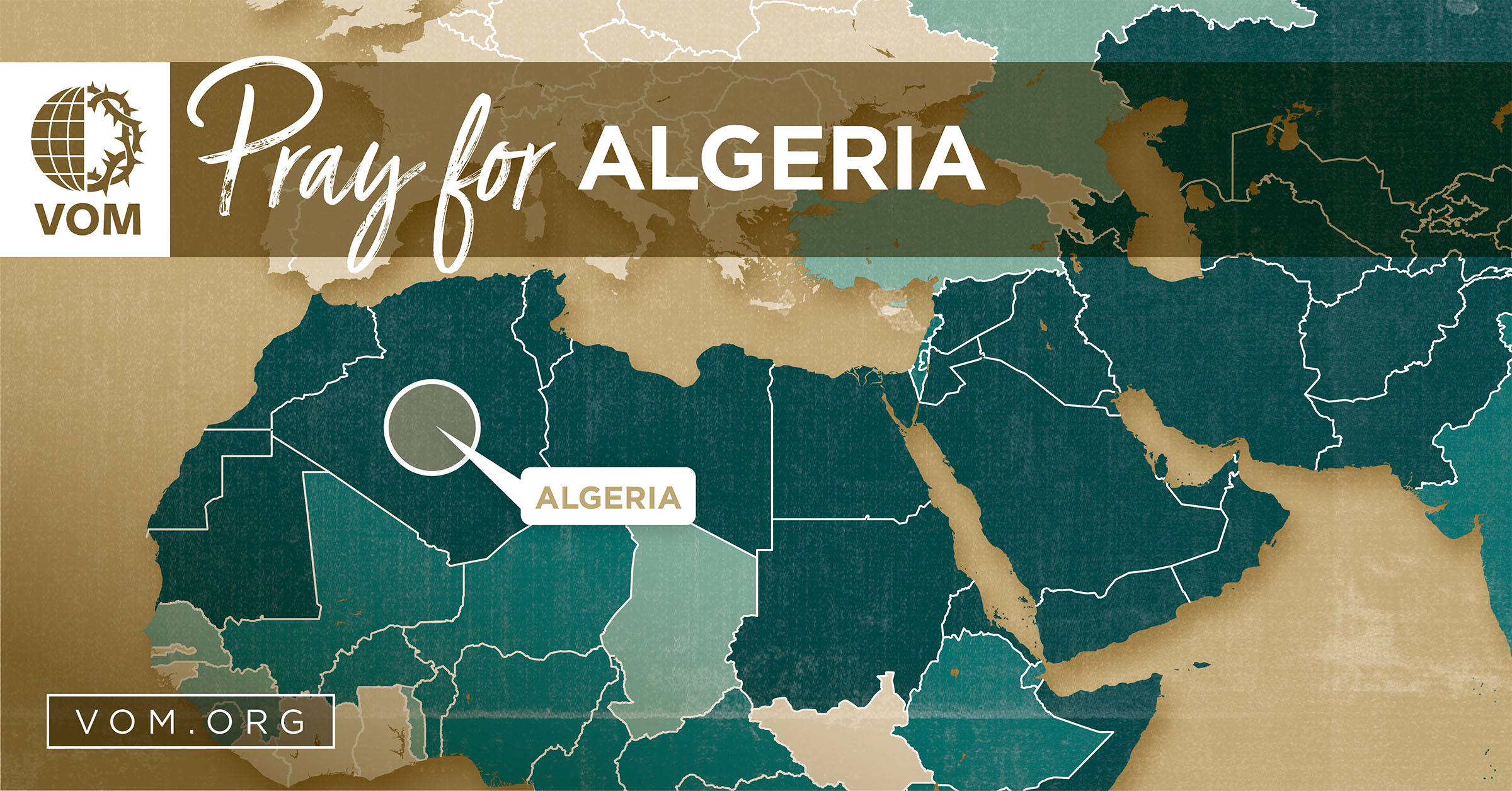 Voice of the Martyrs – Praying for Persecuted Christians in Algeria